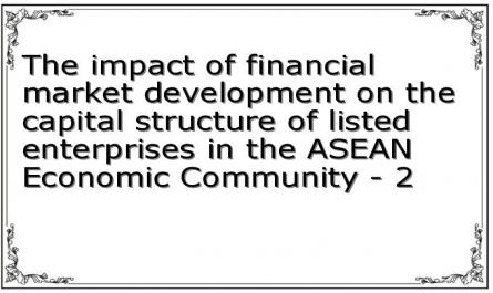 The impact of financial market development on the capital structure of ...