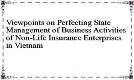 Viewpoints on Perfecting State Management of Business Activities of Non ...