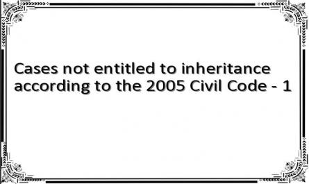 Civil Code Reference doccument