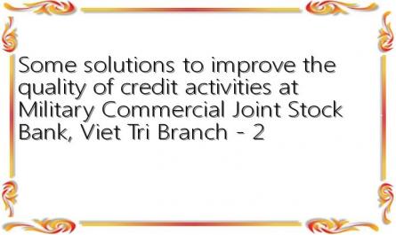 Military Joint Stock Commercial Bank Reference doccument