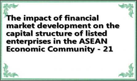 The impact of financial market development on the capital structure of ...