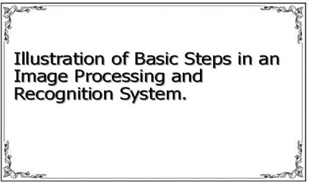 Illustration of Basic Steps in an Image Processing and Recognition System.