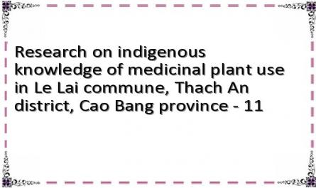 Indigenous Knowledge Reference doccument