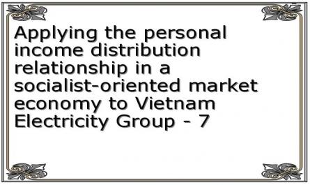 Personal Income Distribution Reference doccument