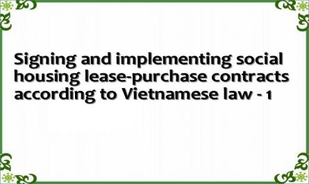 Vietnamese Law Reference doccument