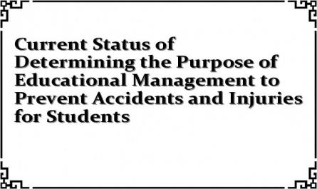 Educational Management Reference doccument