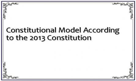Constitutional Model Reference doccument