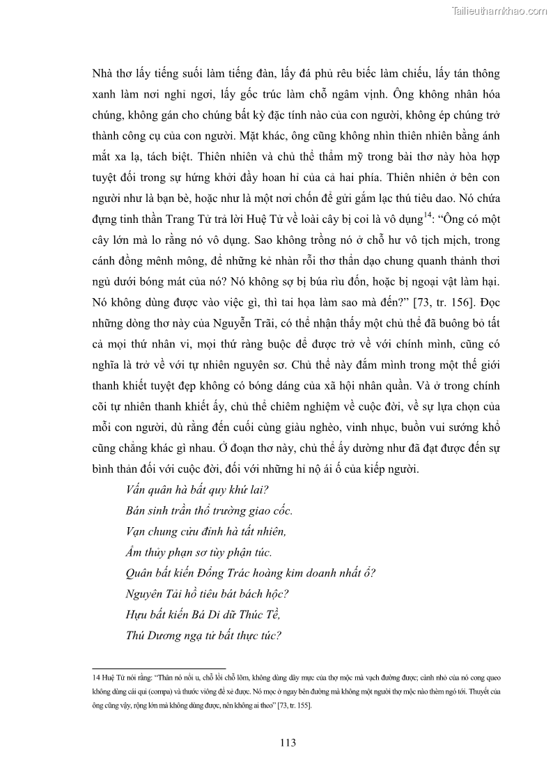 Luận án tiến sĩ văn học Quá trình vận động tới sự điển phạm hóa của văn học nhà nho ở Việt Nam ...